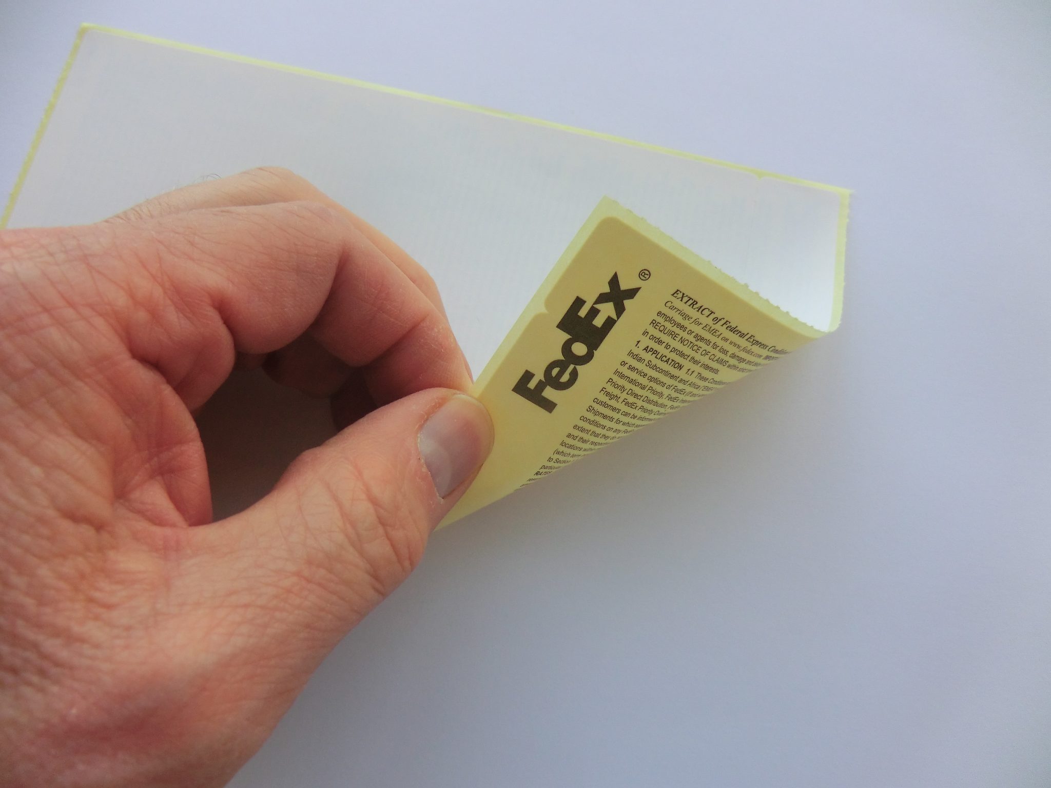 Reverse printed labels - Expert Labels